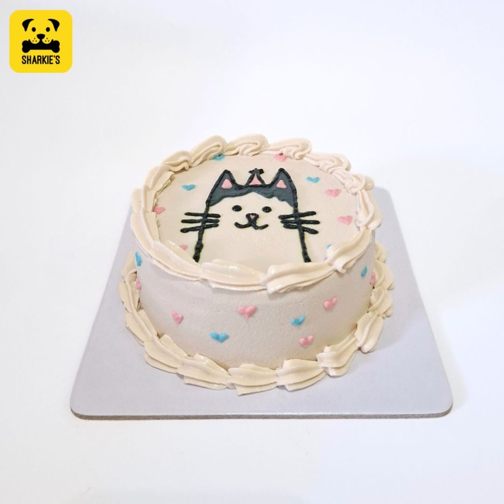 Cat Cartoon Pet Cake for Dogs & Cats - Sharkie's Adventure